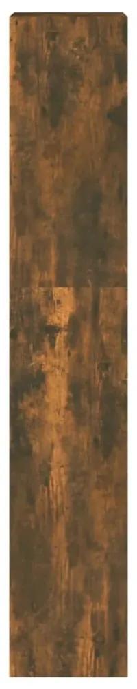 Petromila Knihovna / dělicí stěna kouřový dub 40 x 30 x 166 cm