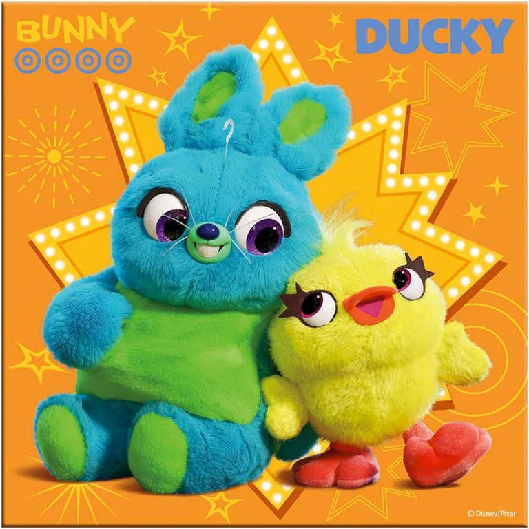 DINO Puzzle Toy Story (Příběh hraček) 18x18cm skládačka 3x55 dílků dn335325