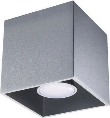 Stropní svítidlo SOLLUX Quad 1 GU10 1x40W bez zdroje SL.0024 šedá