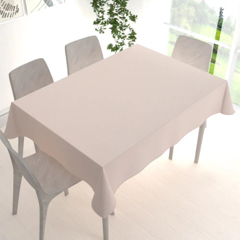 Biante Bavlněný obdélníkový ubrus Canvas CAN-001 Přírodní režná 120x140 cm