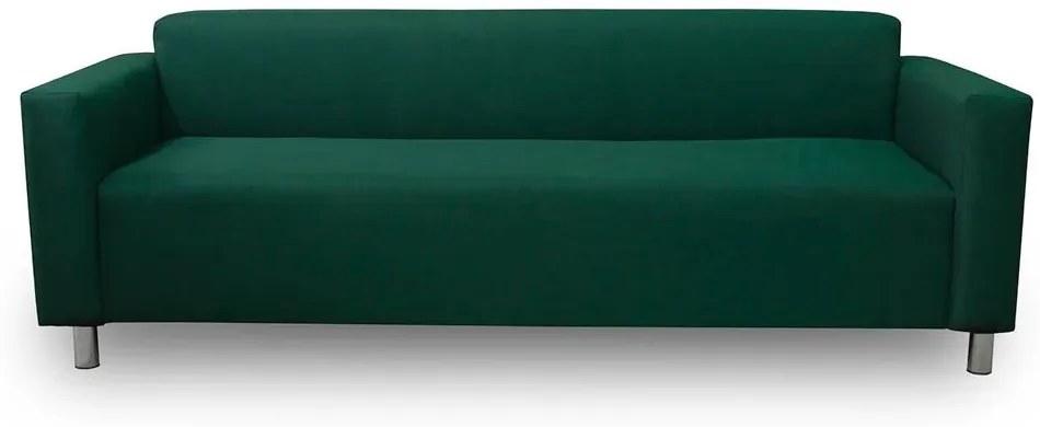MEBLE ROBERT VINCENZA 3 pohovka zelená 202 x 78 x 80 cm