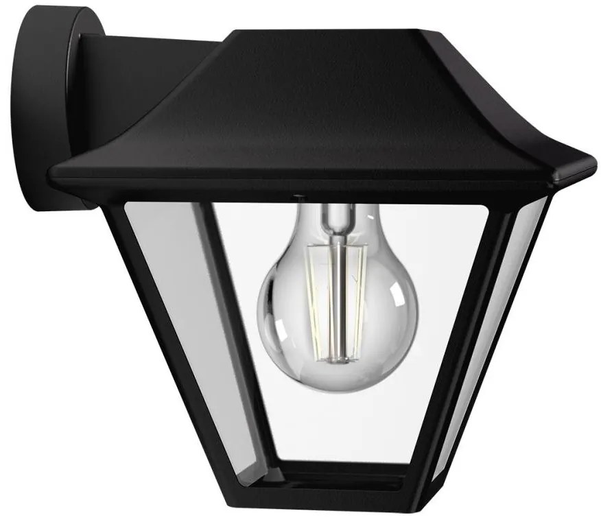 venkovní nástěnné svítidlo philips alpenglow 16495/30/pn e27 1x60w - černá