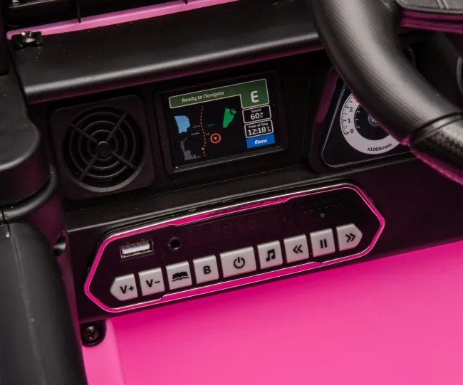 Elektrické autíčko Toyota FJ Cruiser růžové