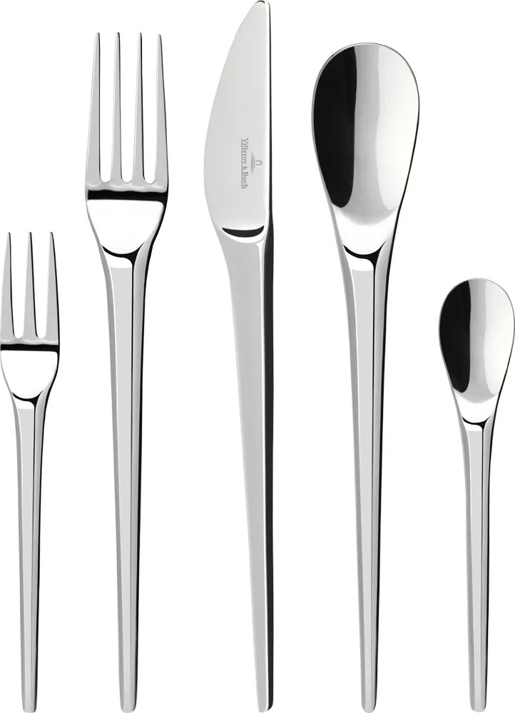 Villeroy&Boch Villeroy & Boch NewMoon příborová sada, 30 ks, 44 × 29 × 6,5 cm