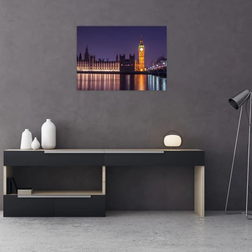 Skleněný obraz Londýna (70x50 cm)