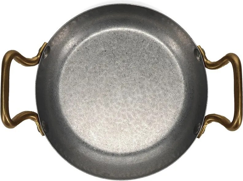 Servírovací kovový talíř ve stříbrné barvě ø 18 cm Serve – BonBistro