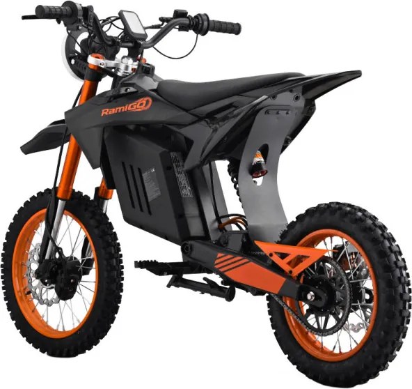 Elektrická motorka E-RIDER X černá