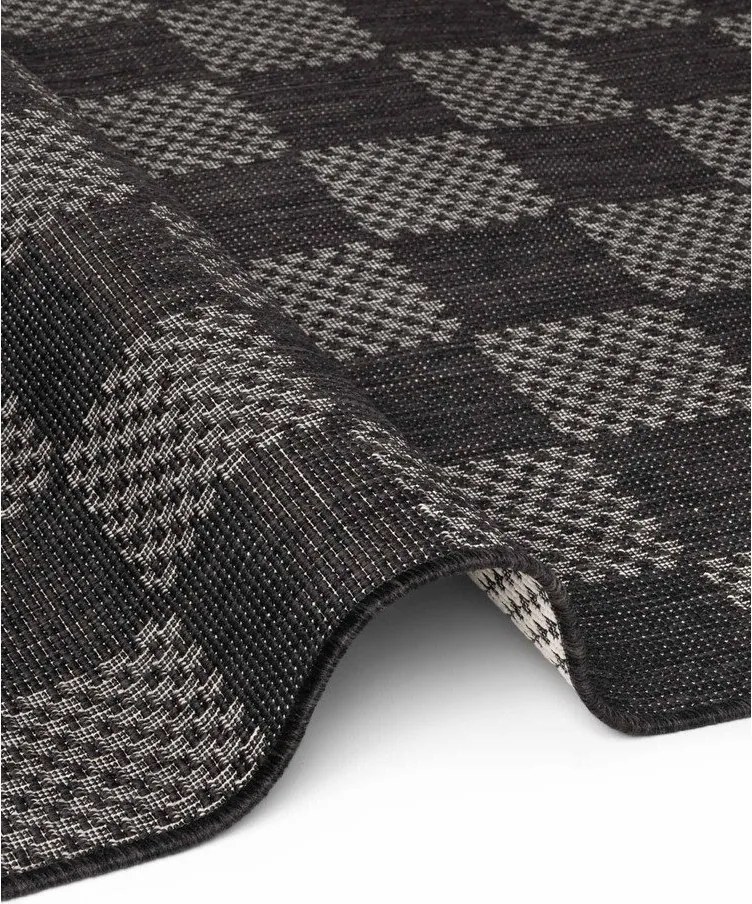 Černý/krémový vnitřní a venkovní běhoun 80x200 cm Haringey Dorothy – Ted Baker