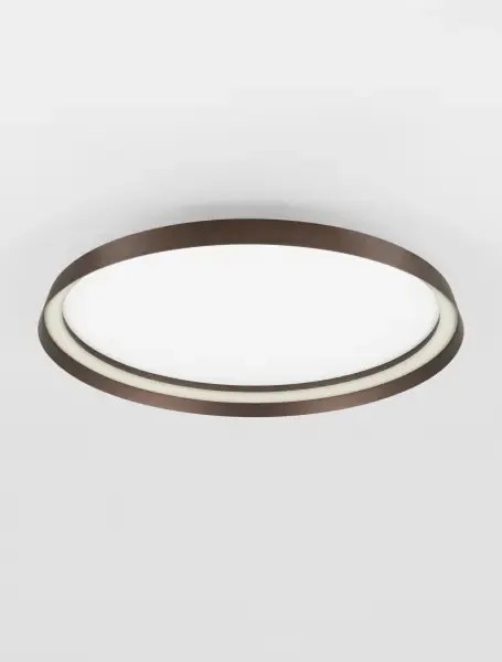 LED stmívatelné kávavé designové stropní svítidlo Ormi
