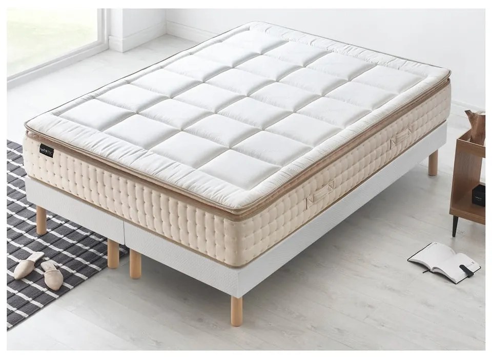 Dvoulůžková postel s matrací Bobochic Paris Cashmere, 100 x 200 cm + 100 + 200 cm