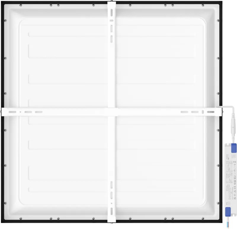 Mexen Brill-S, stropní LED panel 60×60 cm, 40 W, neutrální bílá 4000K, L205-060-060-4040-70