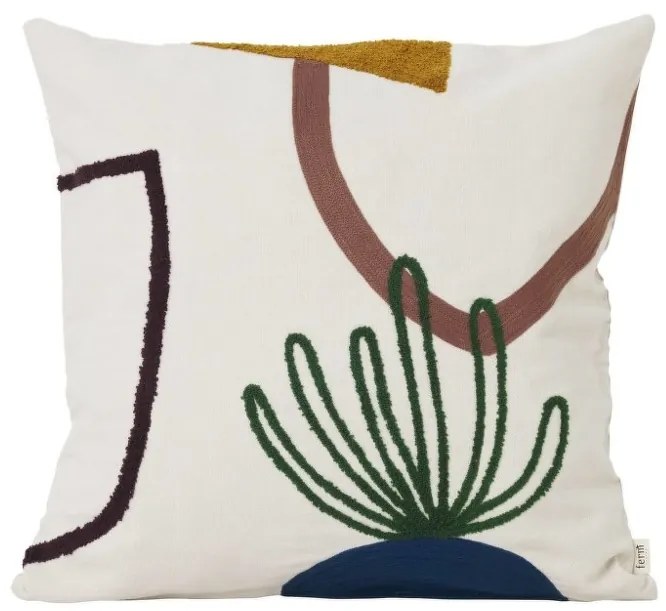 Ferm Living Polštář Mirage Cushion, island