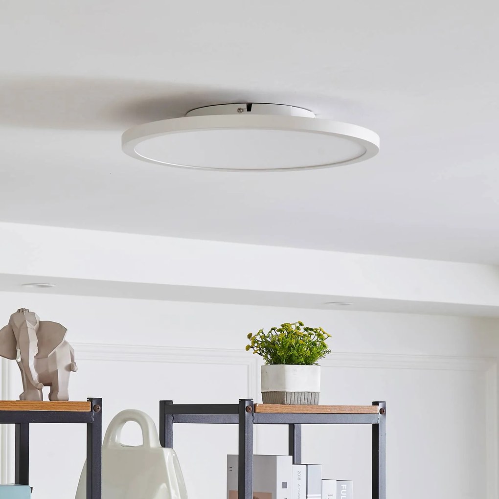 Arcchio LED stropní svítidlo Brenda, Ø 40 cm, CCT, dálkové ovládání