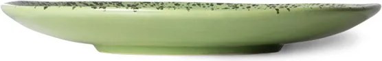 2ks keramický zelený dezertní talíř Kiwi - Ø 17*2cm
