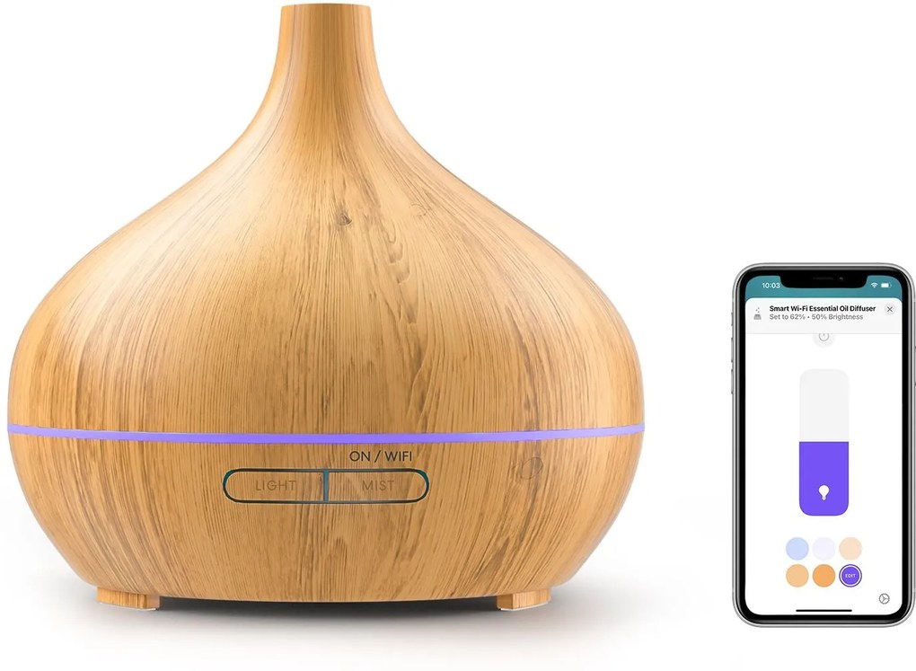 Meross smart wi-fi essential oil diffuser