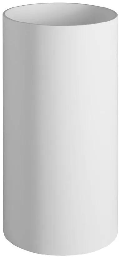 Sapho Altona - Volně stojící umyvadlo 44x85 cm, bez přepadu, bez otvoru pro baterii, matná bílá AT435