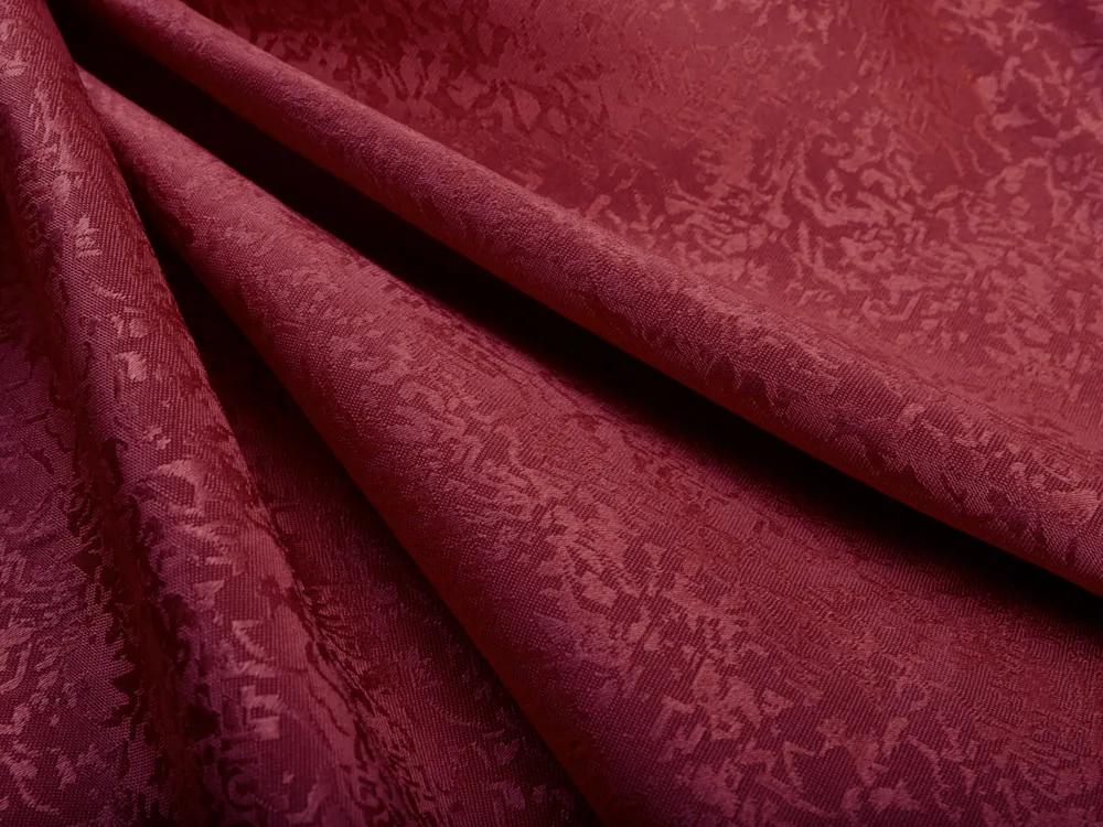 Biante Dekorační povlak na polštář TF-036 Venezia vínově červený 50 x 70 cm