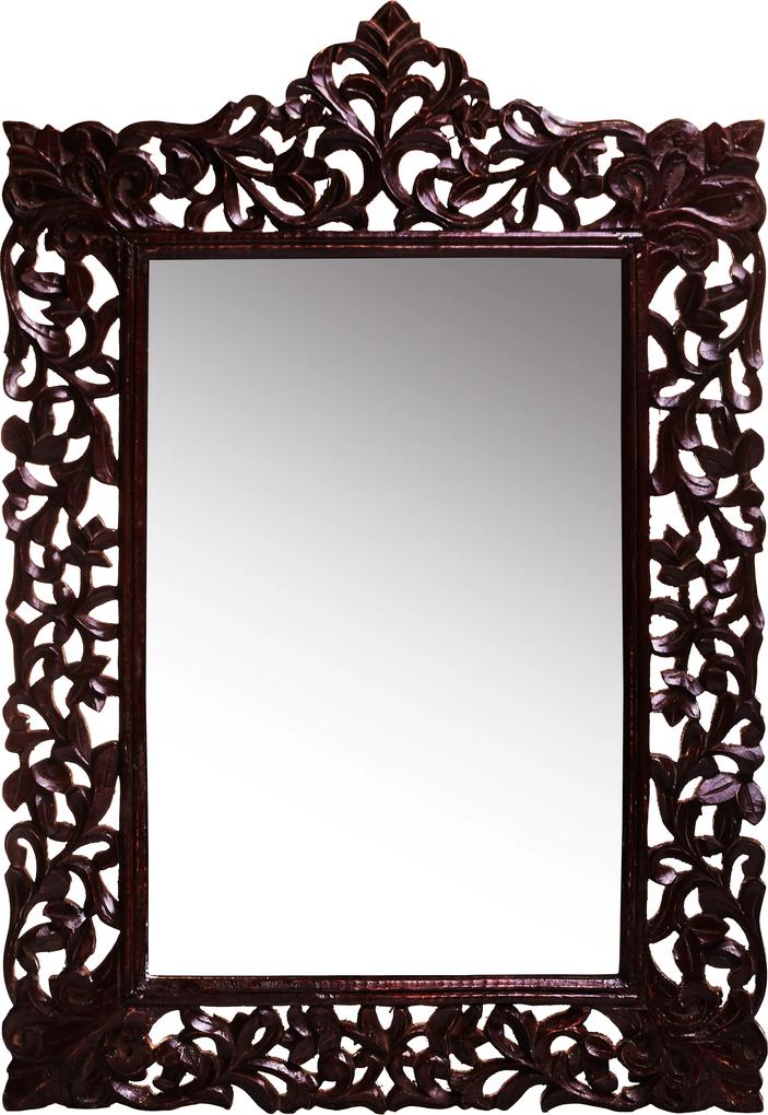 Zrcadlo v dřevěném rámu XXXL