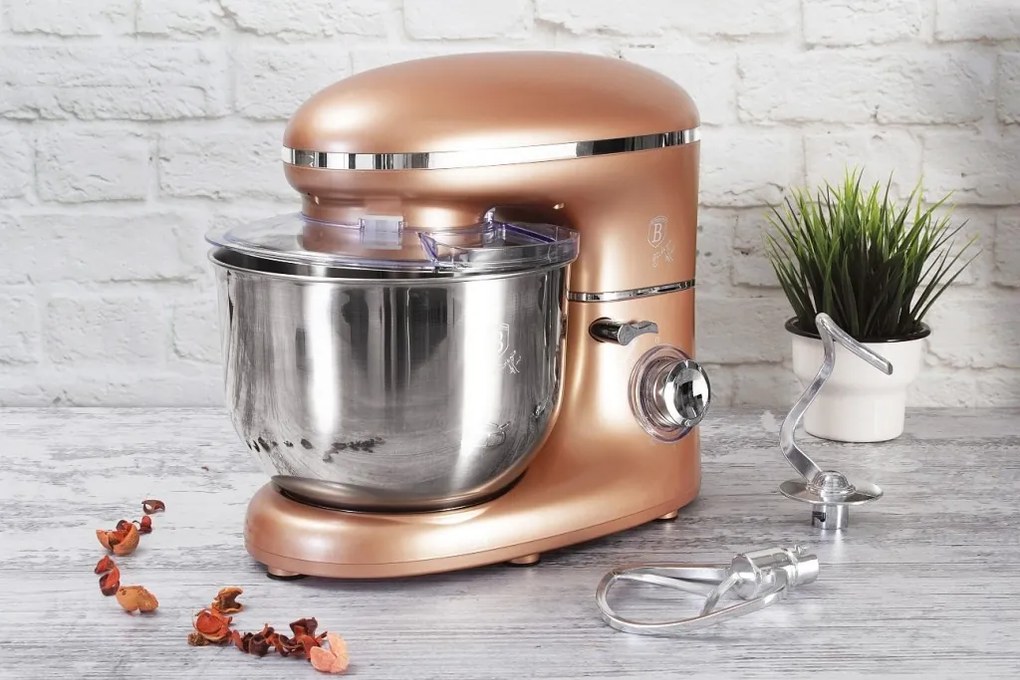 BERLINGERHAUS Kuchyňský robot 1300 W Rosegold Metallic Line BH-9197