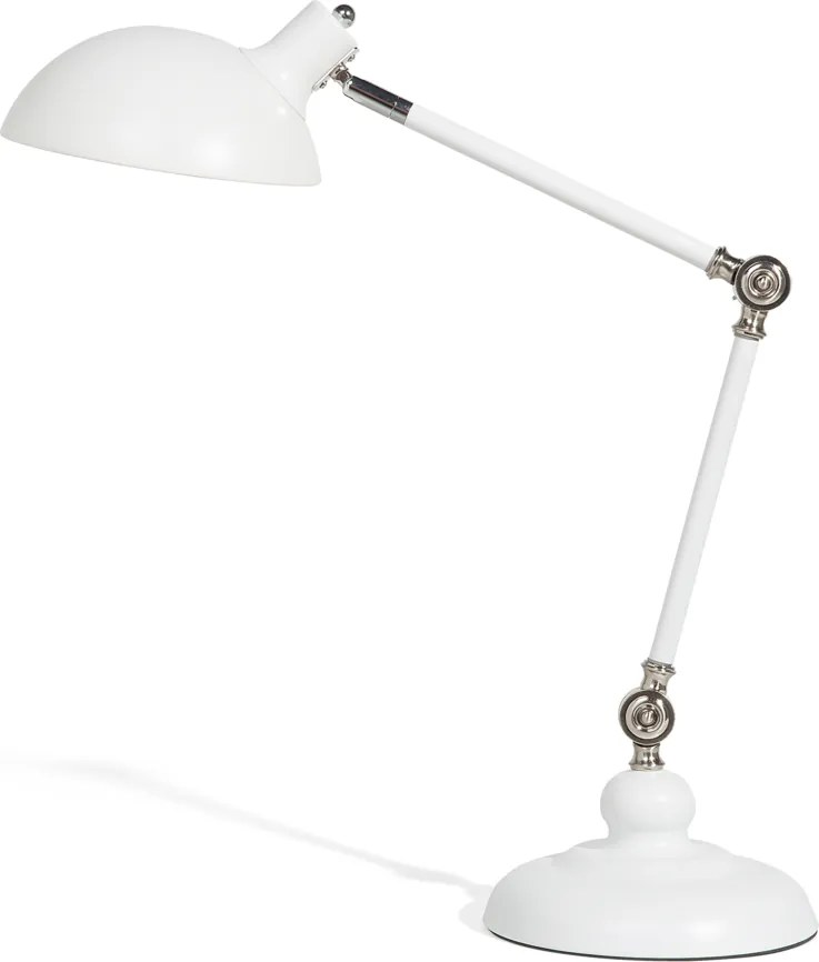 Moderní bílá stolní lampa pro čtení nebo psaní - MERAMEC