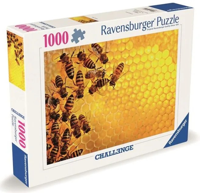 Ravensburger 120006145 challenge puzzle: včely na medové plástvi