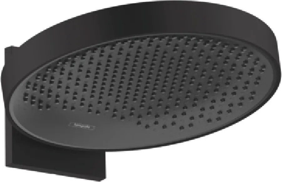 Hansgrohe Rainfinity, hlavová sprcha 360 1jet s připojením na zeď, matná černá, HAN-26230670