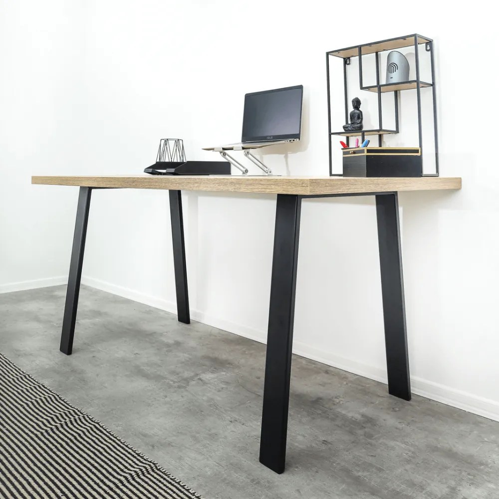 Pracovní stůl Liftor Arc, 118x60x1,8 cm, Černá
