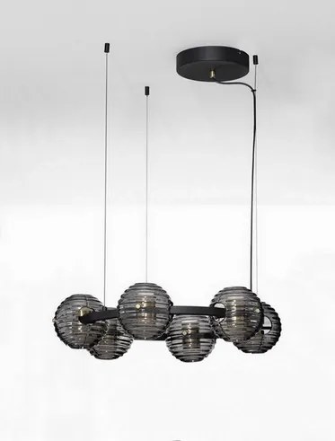 Závěsné LED svítidlo NOVA LUCE LAS 60W 3000K 9009135 stmívatelné Triac