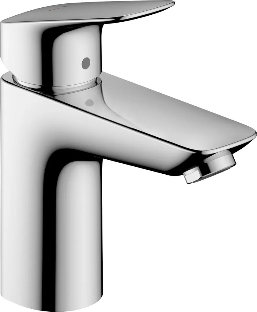 Hansgrohe Logis, páková umyvadlová baterie CoolStart 100, s odtokovou soupravou, chromová, 71102000