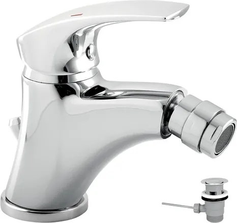 Novaservis Metalia 57 bidetová baterie s výpustí chrom 57011,0 57011.0