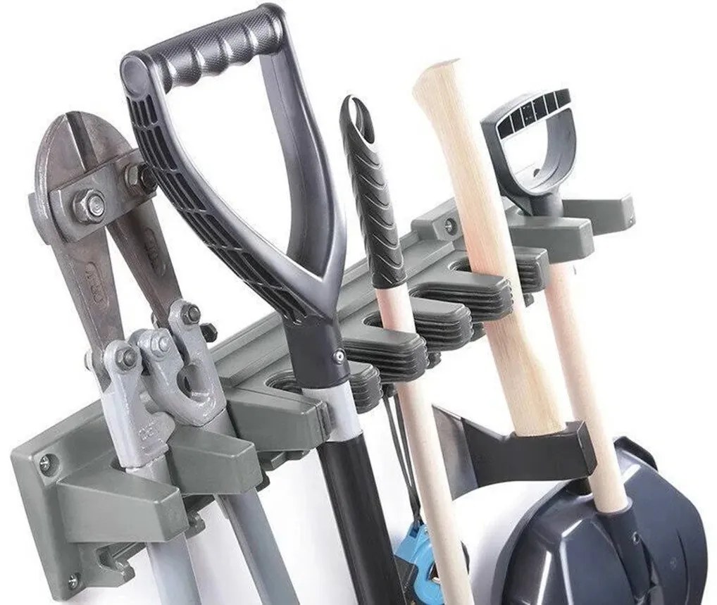 Prosperplast Držák na nářadí, organizér do dílny MULTIHOLDER 9 úchytů - 60x13