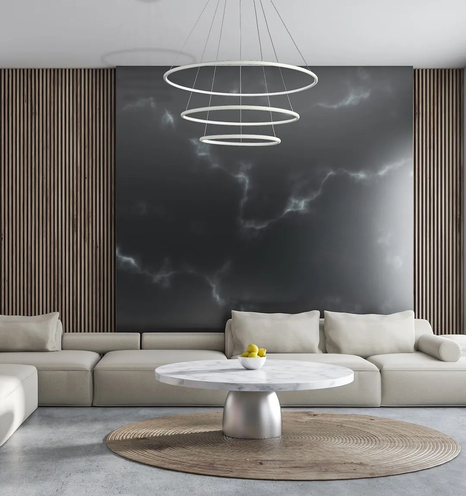 Závěsné LED svítidlo Orion, 3x LED 99w, 3000k, w