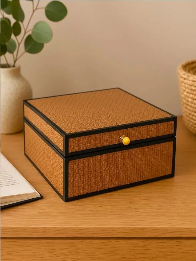Sinsay - Úložný box s víkem - béžová