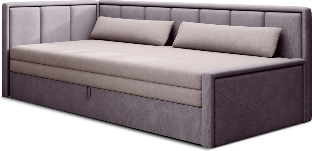 XXXLutz LENOŠKA, textil, fialová, růžová MID.YOU - Online Only sedačky - 00000L003207