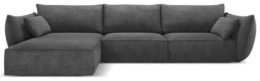 Šedá rohová pohovka (levý roh) Vanda – Mazzini Sofas