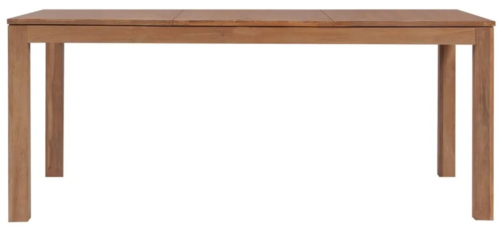 PerfektníDomov Jídelní stůl Nurran - masivní teak | 180x90x76 cm