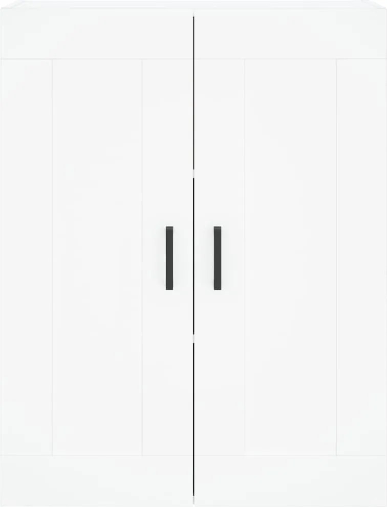 Skříň highboard bílá 69,5 x 34 x 180 cm kompozitní dřevo 3199745