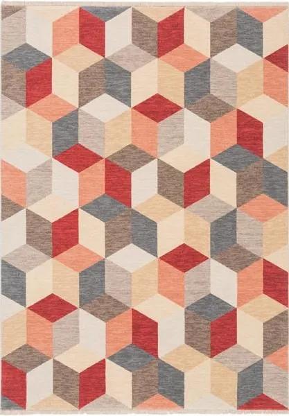 Moderní kusový koberec Cube 045.069.990, barevný Ligne pure 200 x 295