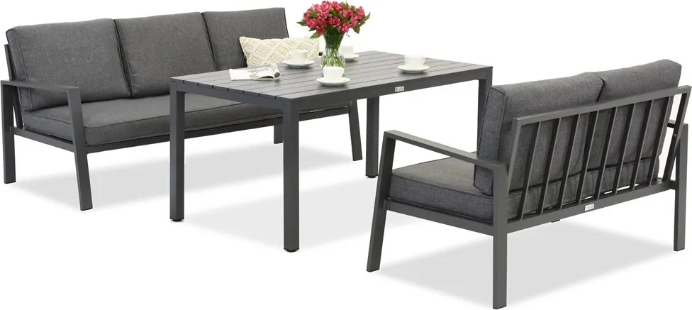 Zakintos Apetito 5 hliníkový set s pohovkami antracit Garden Point