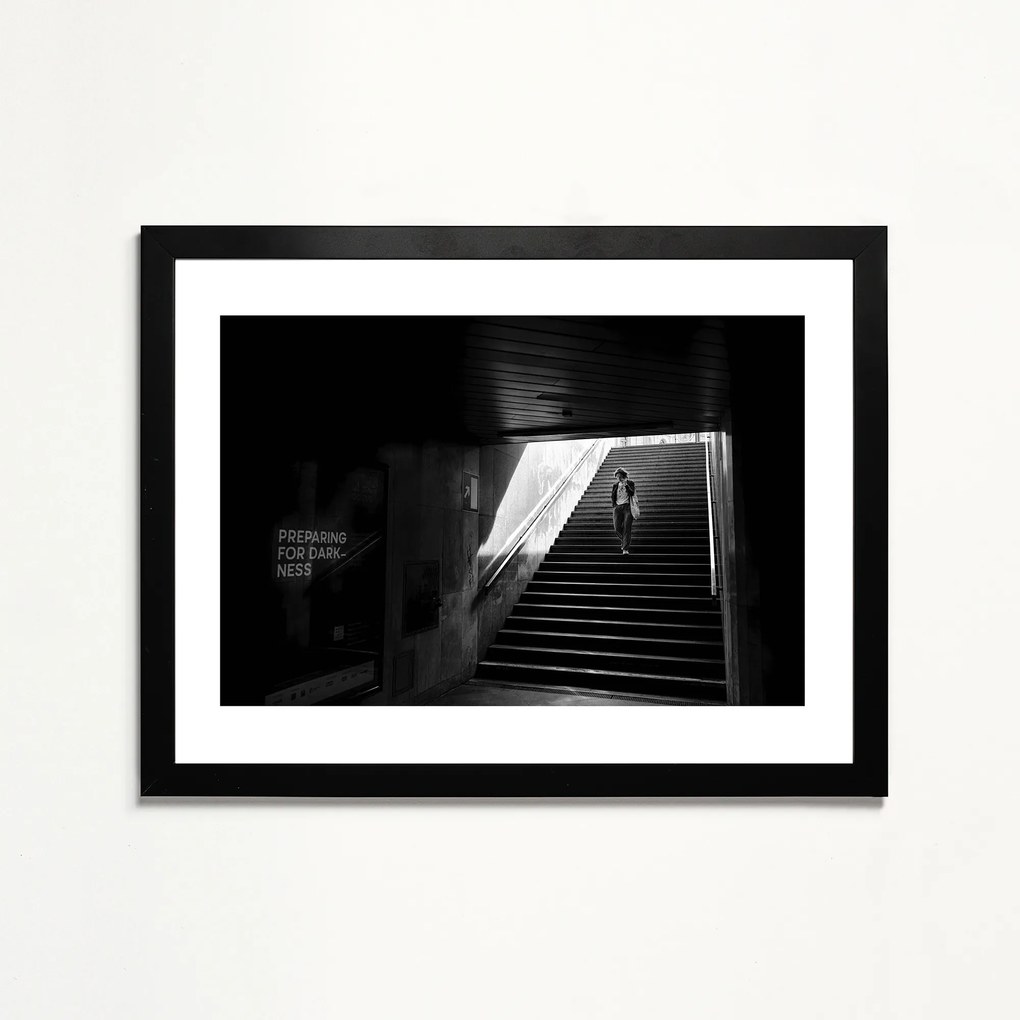 Ondřej Trojan | Darkness Rám: Černý, Velikost: 40 x 60 cm