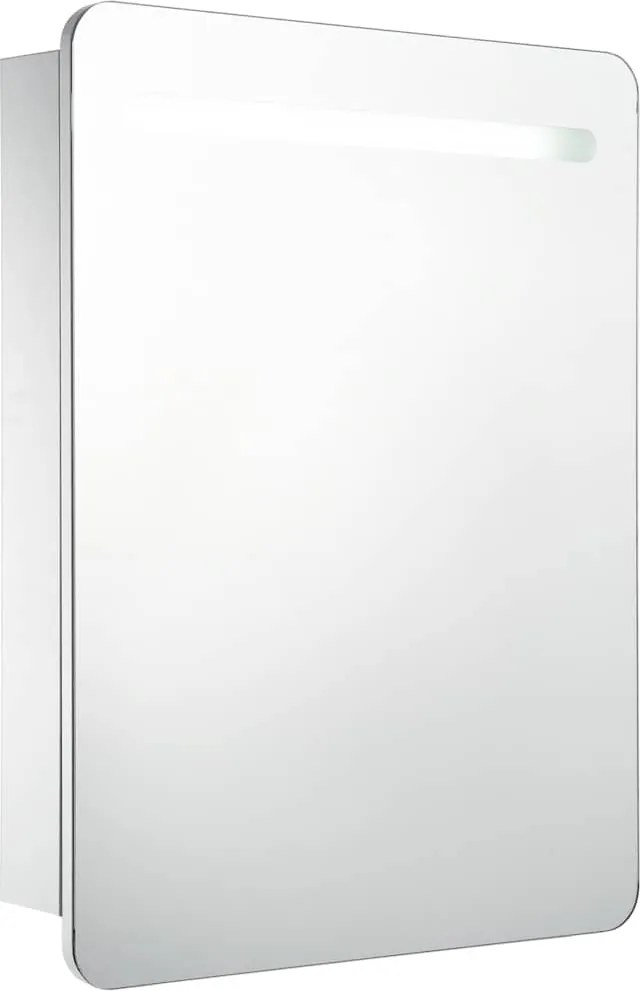 LED koupelnová skříňka se zrcadlem 60 x 11 x 80 cm 285118