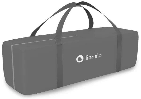 Lionelo - Cestovní postýlka STEFI PLUS Grey White