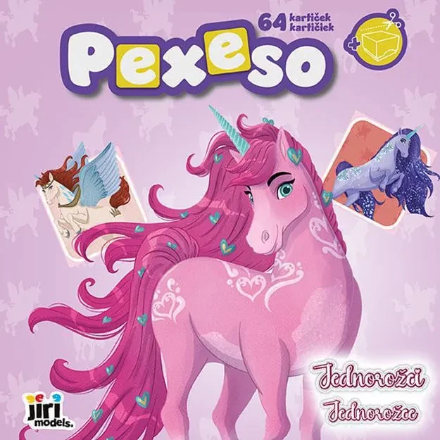 Jiri Models Pexeso v sešitu Jednorožci | BIANO