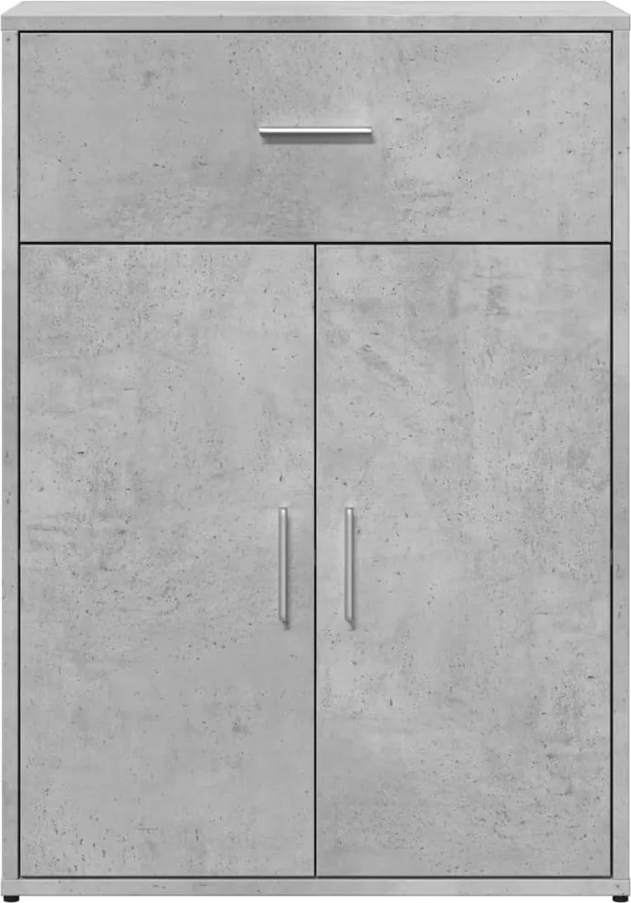 Příborníky 2 ks betonově šedé 60 x 30 x 84 cm kompozitní dřevo 3276598
