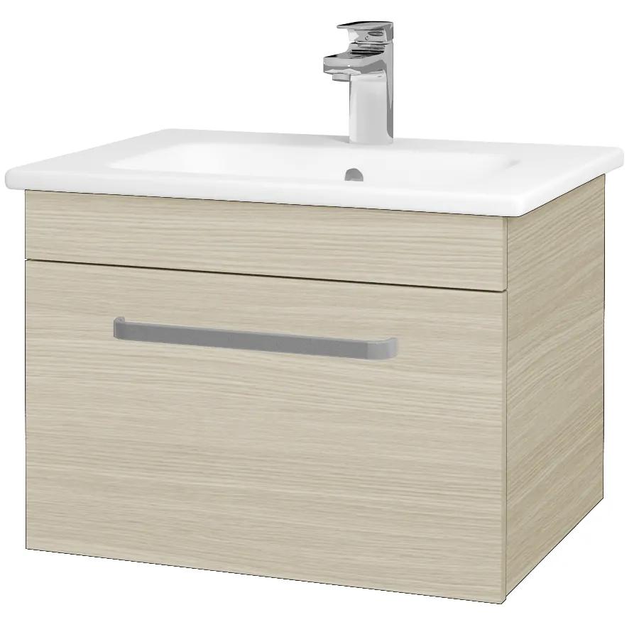 Dřevojas Koupelnová skříň ASTON SZZ 60 Varianta: N01 Bílá lesk / Úchytka T02 / IND Individual