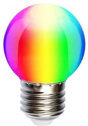Spectrum LED žárovka 1W 4xSMD5050 E27 20lm RGB