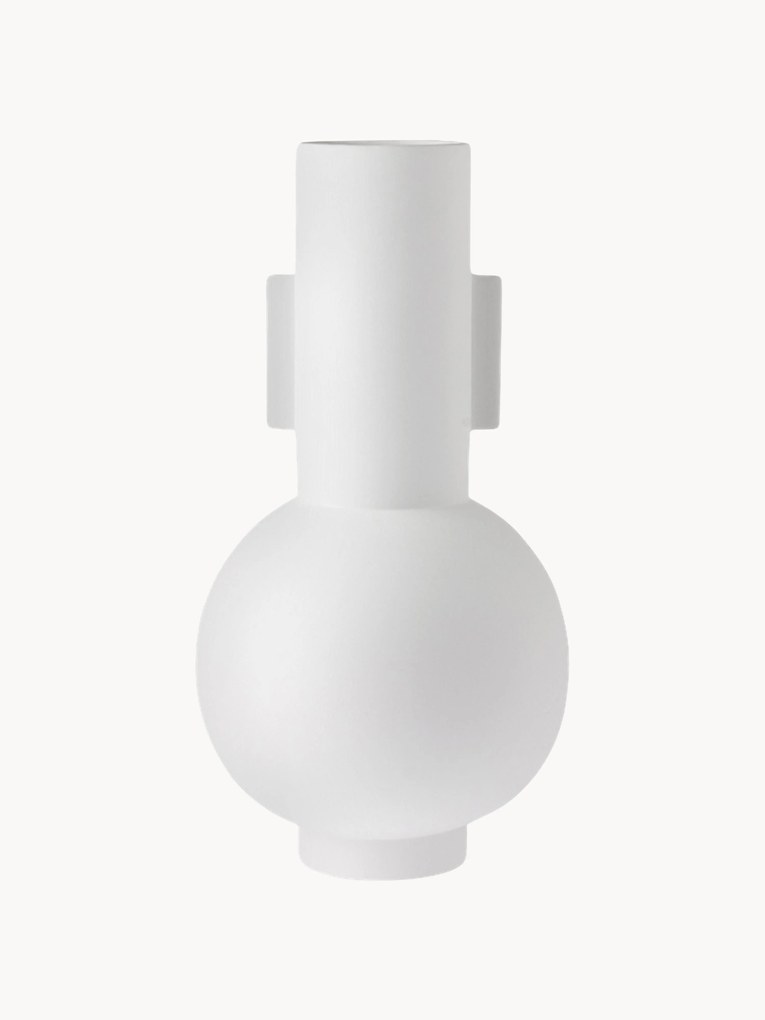Vysoká designová keramická váza Mask