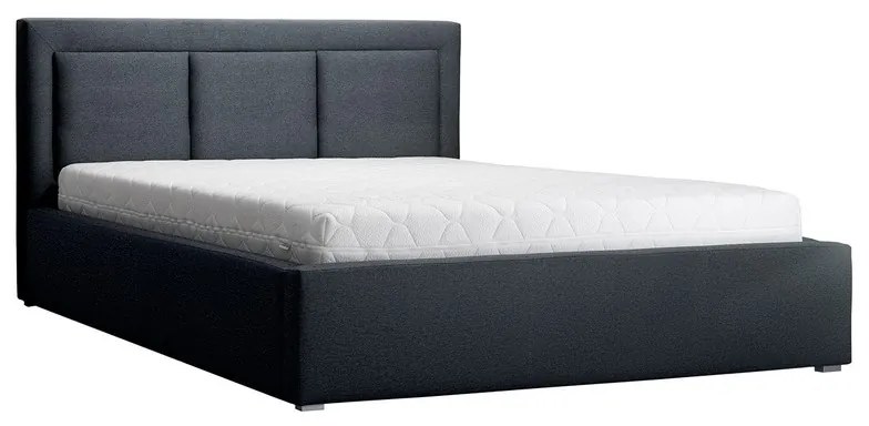 Čalouněná postel s rolovatelným roštem Koay, Rozměr postele: 160, Potah: Malmo 13 380
