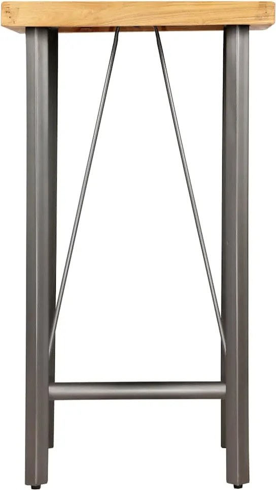 Barový stůl masivní recyklované dřevo 60 x 60 x 107 cm 245803
