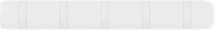 Matně bílý nástěnný věšák z borovicového dřeva 51 cm Flip – Umbra